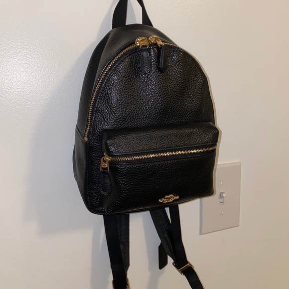 Coach | Bags | Coach Mini Charlie Leather Backpack | Poshmark